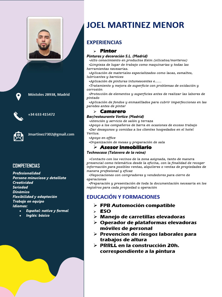 CV Joel | PDF
