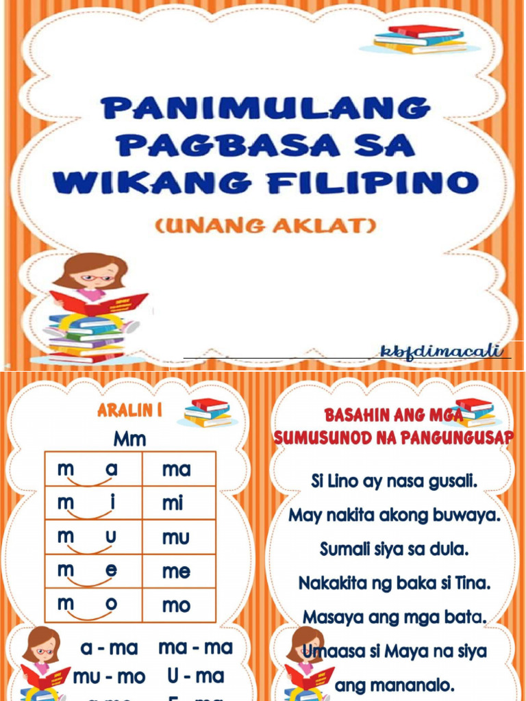 Panimulang Pagbasa sa Filipino | PDF