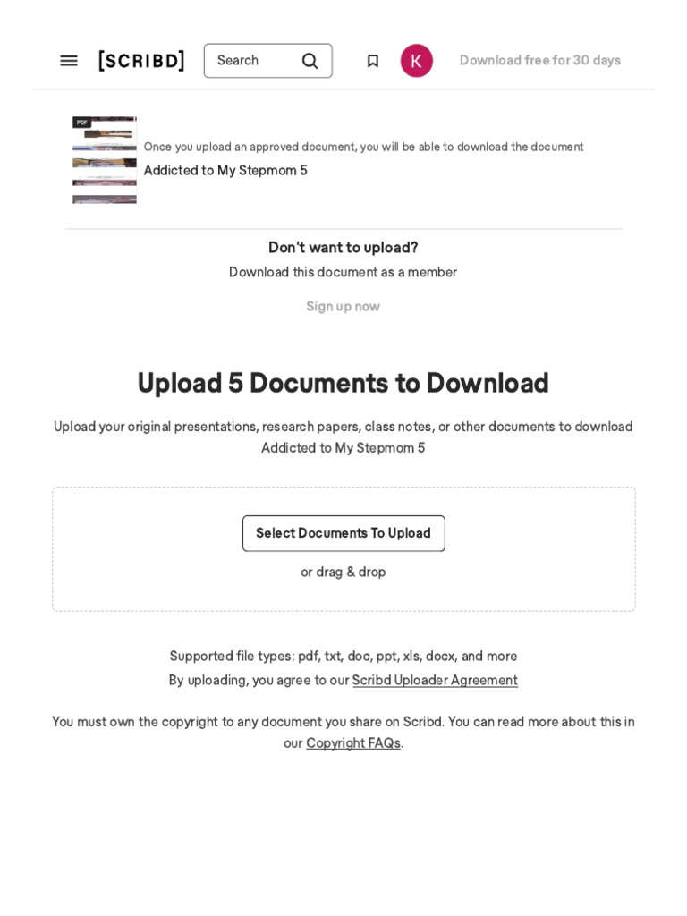 Upload A Document - Scribd | PDF | Scribd | Online Services