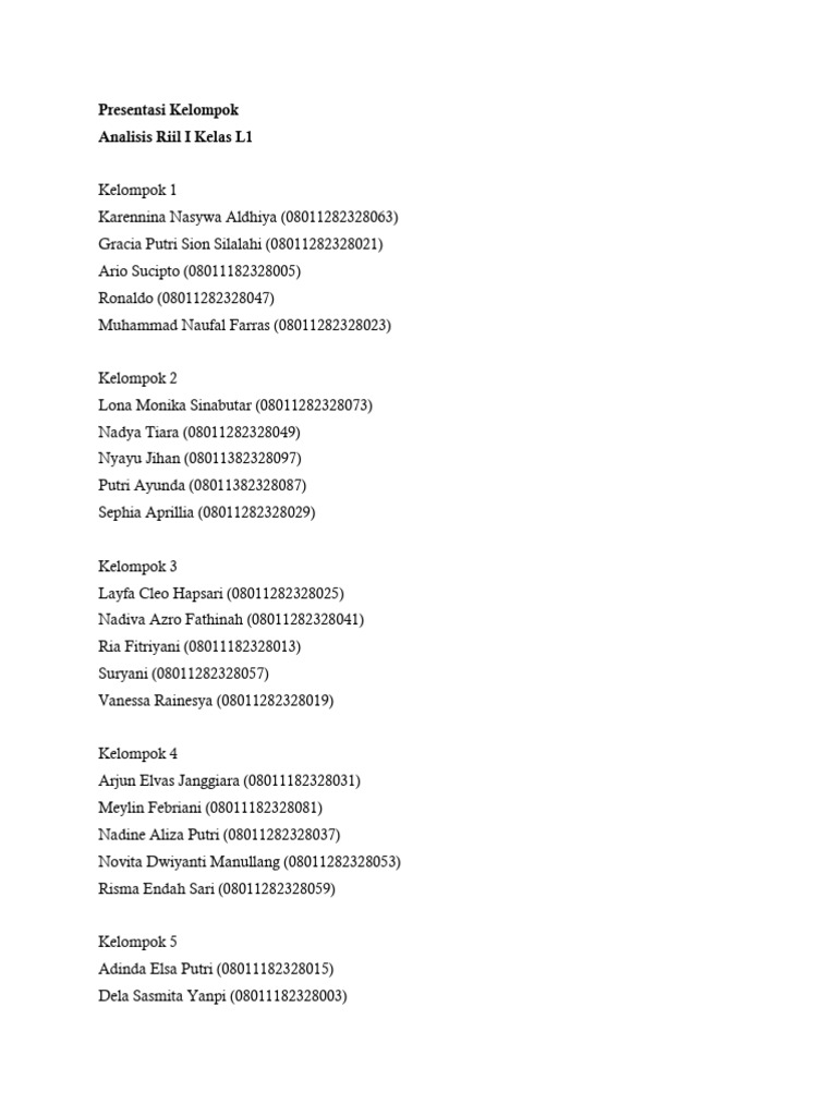 Presentasi Hasil Proyek | PDF