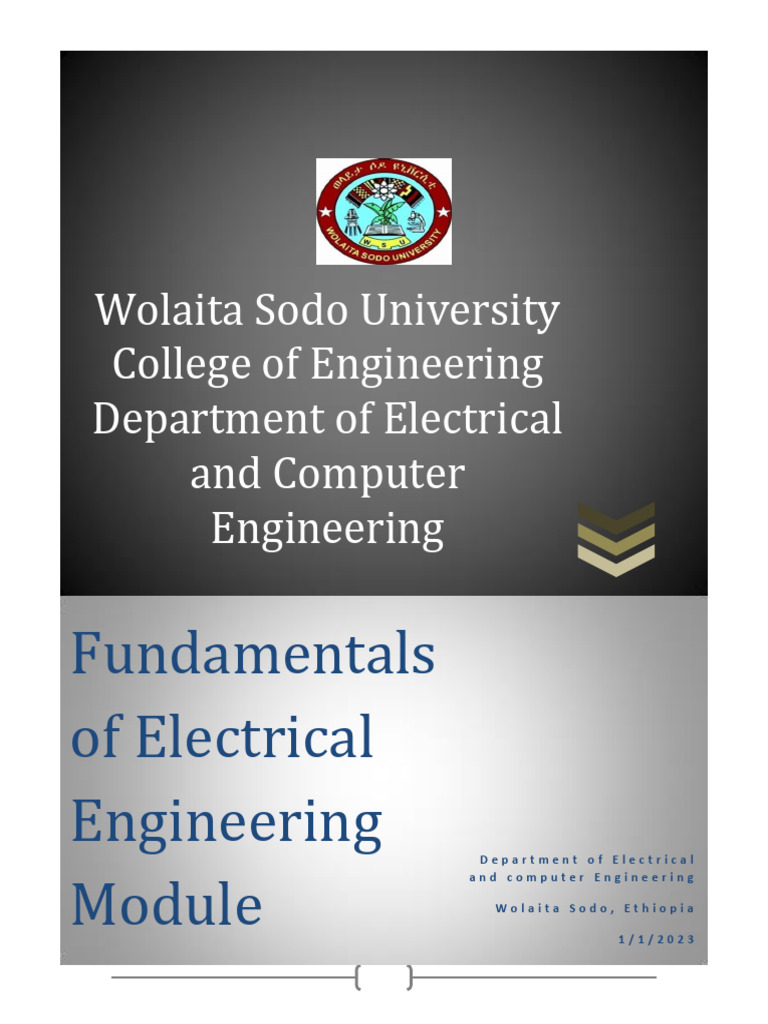 Electrical Engineering Fundamentals Guide | PDF | Electrical Impedance ...