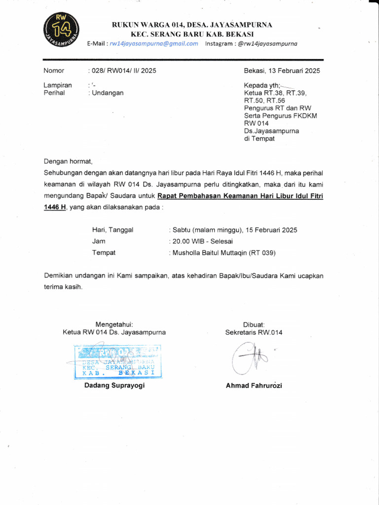 028 RW14 Ii 2025 | PDF