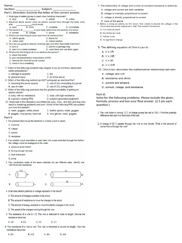 Problem Solving Worksheet Template | PDF