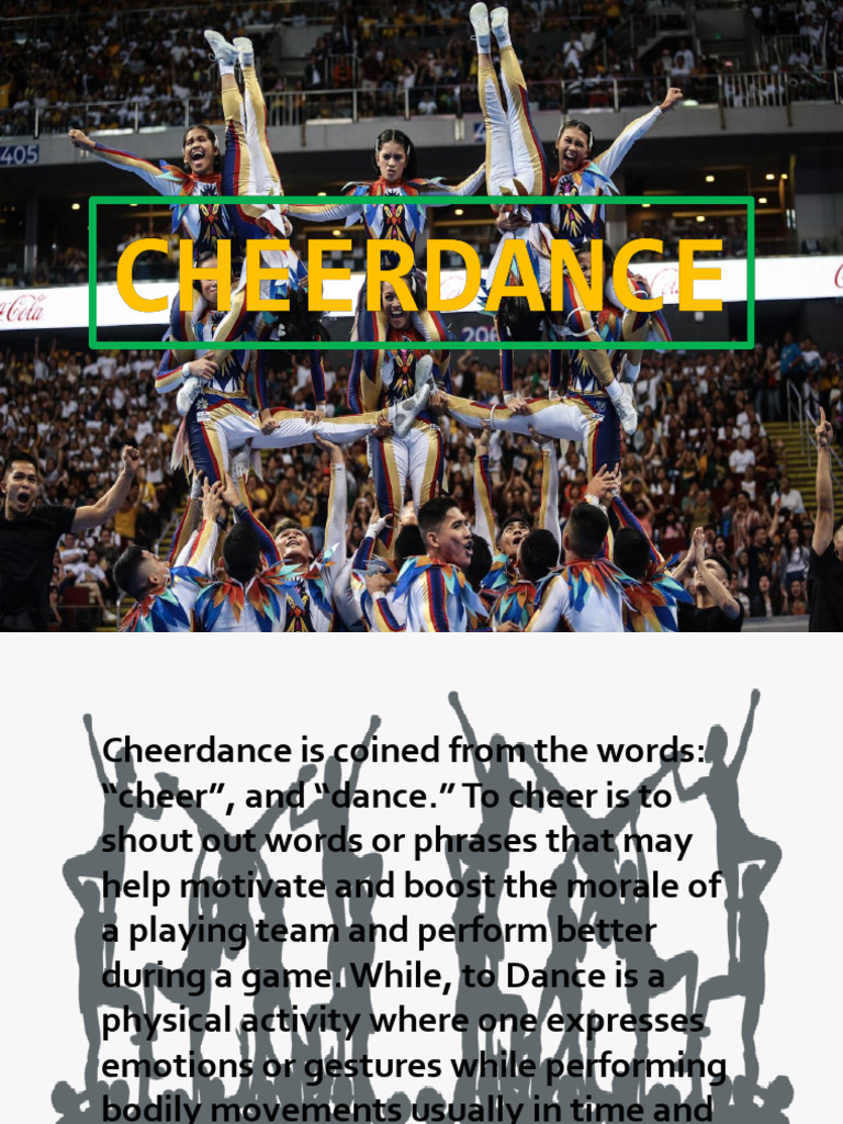 PE WK9 Module 7 Cheerdance | PDF | Cheerleading | Dances