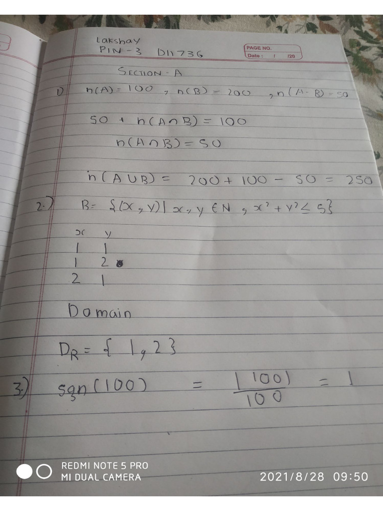 Mathematics P3 D11736 | PDF