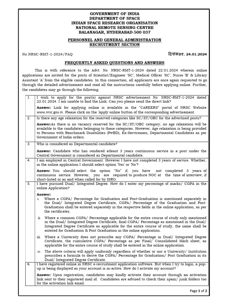 FAQ_NRSC_RMT_1_2024 | PDF