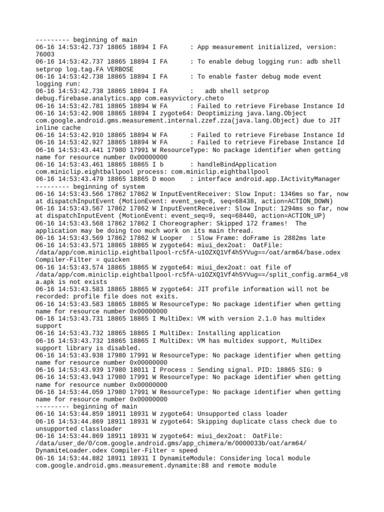 Com - Easyvictory.cheto Logcat | PDF | Identifier | Google Play
