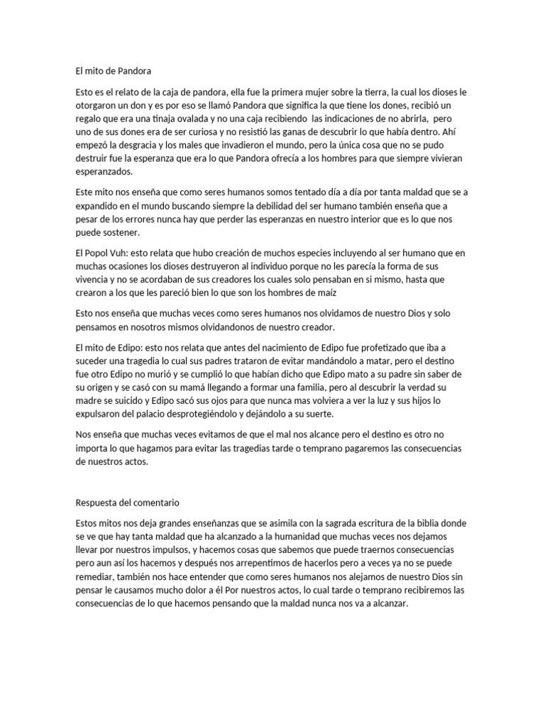 Foro de Los Mitos | PDF