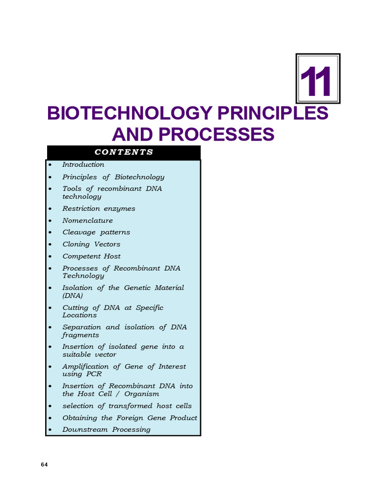 Naryana Biotechnology Principal | PDF | Restriction Enzyme | Gel ...