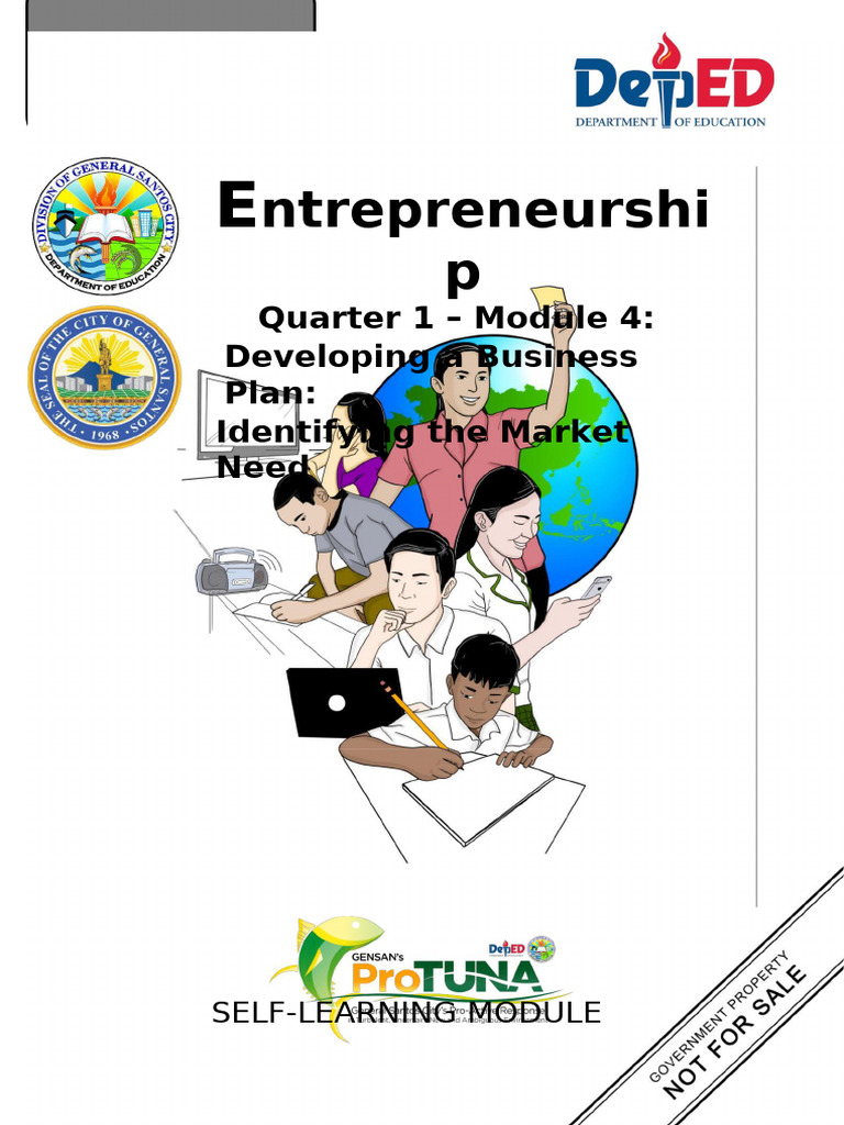 Entrep Module 4 Slm | PDF | Marketing | Learning
