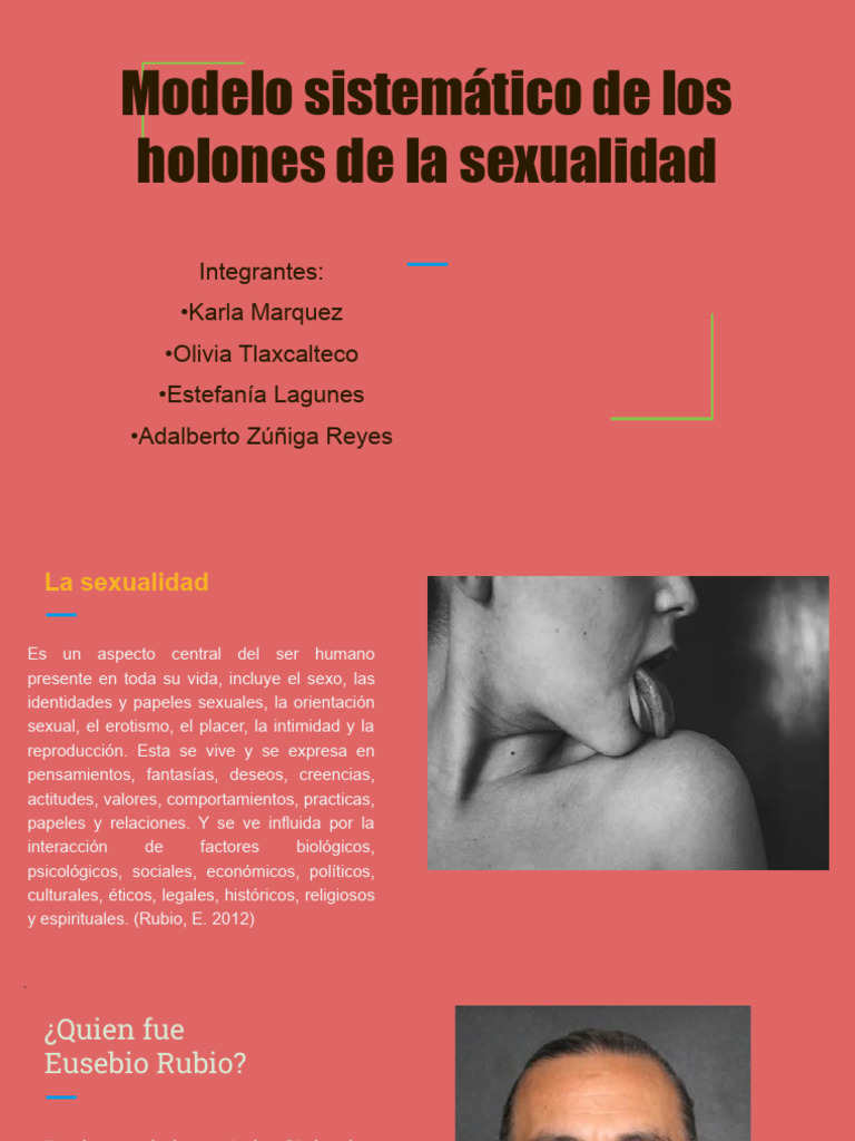 Modelo Sistemático de Los Holones de La Sexualidad | PDF | La sexualidad humana | Amor
