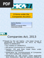 MCA Forms List | PDF | Limited Liability Partnership | Law