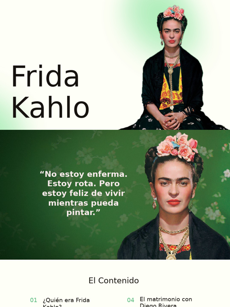 Vida y arte de Frida Kahlo | PDF