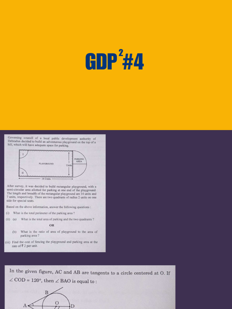GDP Day 4 Practice Problems | PDF