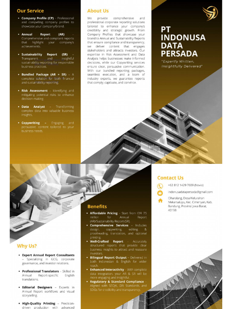 Leaflet Brochure PT IDP | PDF