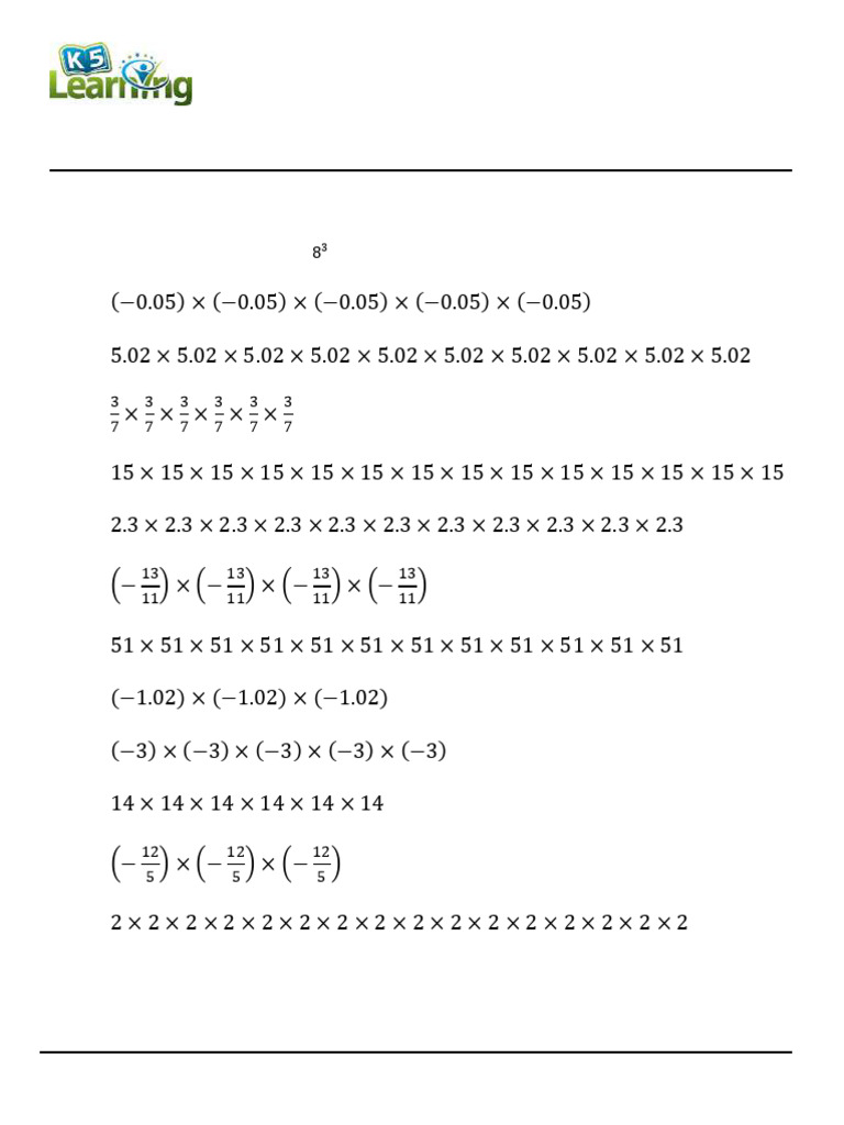 K5 grade-6-exponents-writing-b | PDF