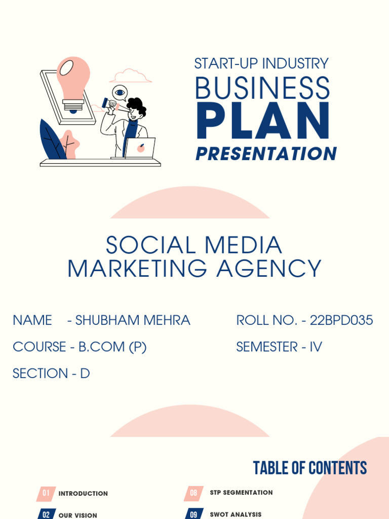 Business Plan Presentation | PDF | Marketing | Digital Marketing