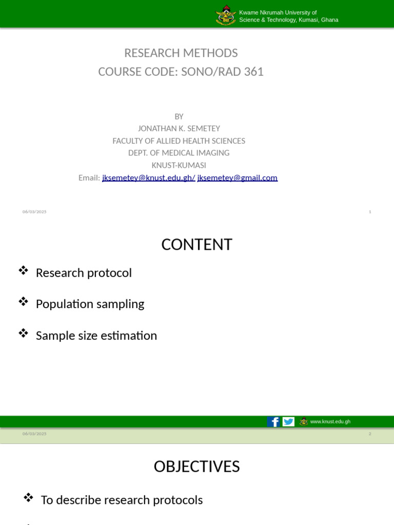 Research Methods in Medical Imaging | PDF | Sampling (Statistics ...