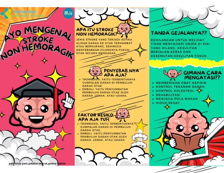 Brosur Stroke Non Hemoragik | PDF
