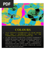 Color Theory Cheat Sheet | PDF