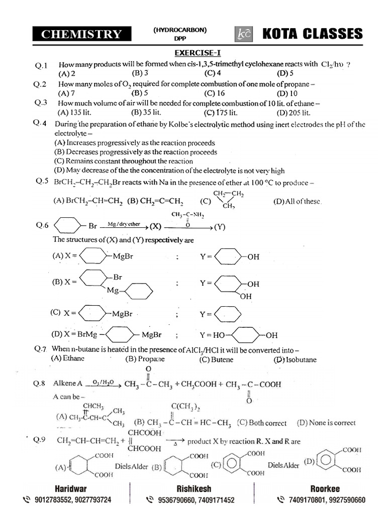 Hydrocarbon _ DPP | PDF