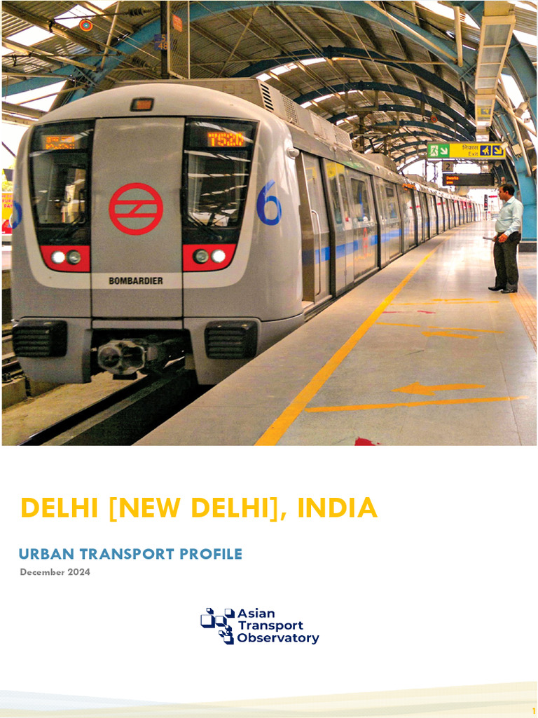 New Delhi Urban Transport Overview | PDF | Public Transport | Transport