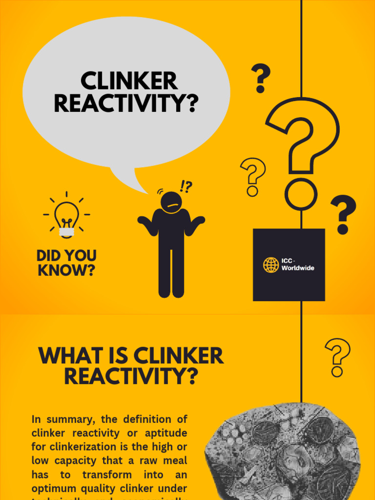 Clinker Reactivity and Optimization Guide | PDF | Cement | Reactivity ...