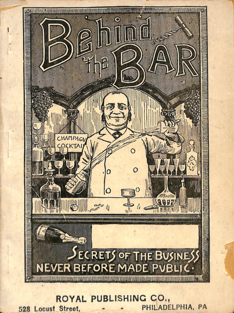 1884 The Complete Bartender. Art of Mixing Plain and Fancy Drinks | PDF | Cocktails | Fermented ...