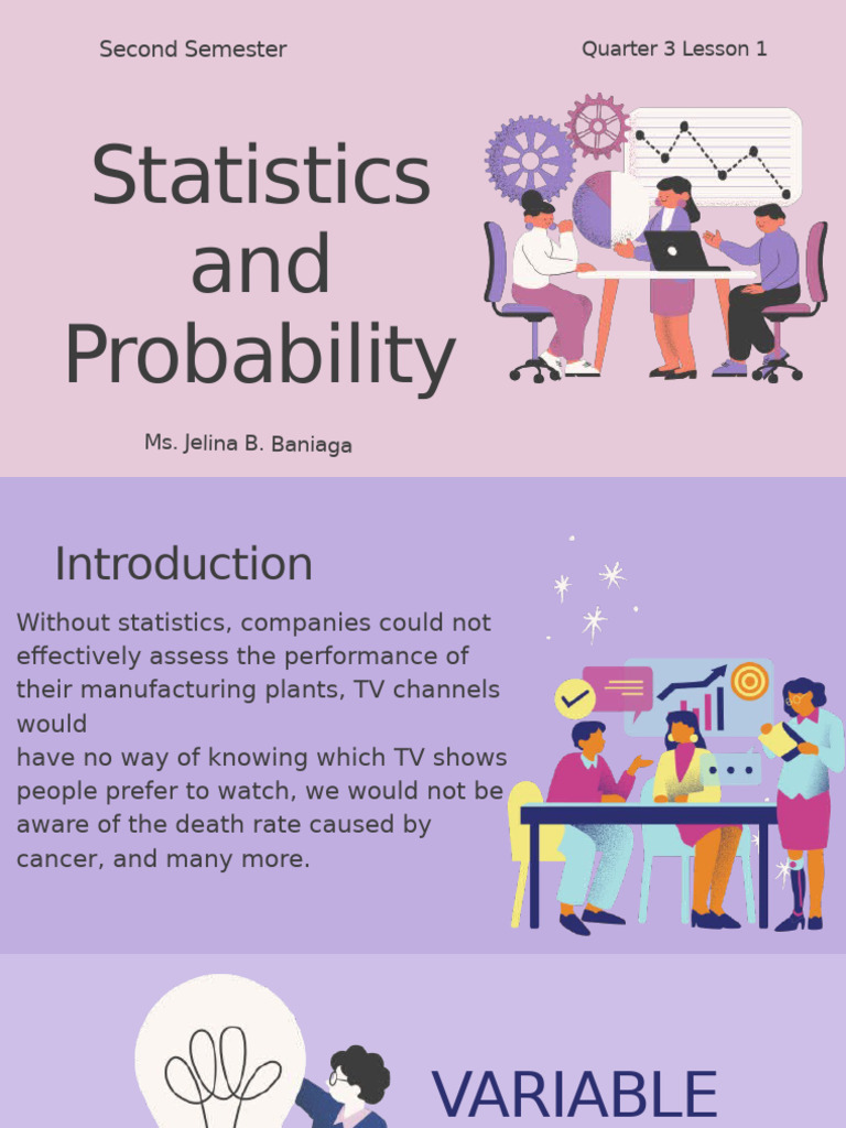 SaP_L1-L2 | PDF | Probability Distribution | Random Variable