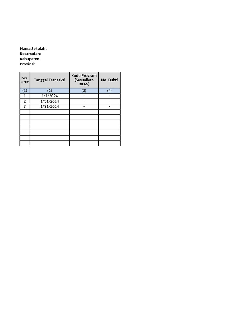 Bku Bop 2024 Sman 15 Malinau-Fix Kalipun | PDF