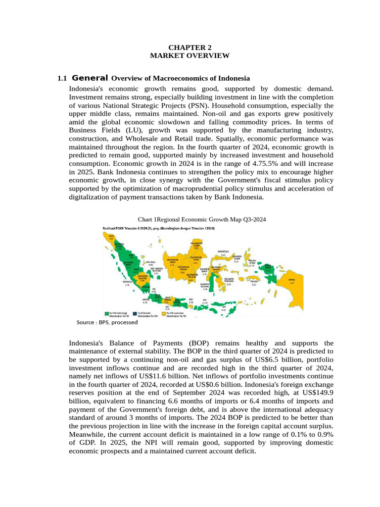 General Overview of Macroeconomic of Indonesia Quartal III 2024 | PDF ...