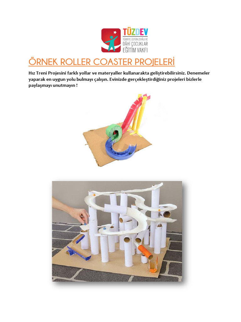 Ã Rnek Roller Coaster Projeleri | PDF