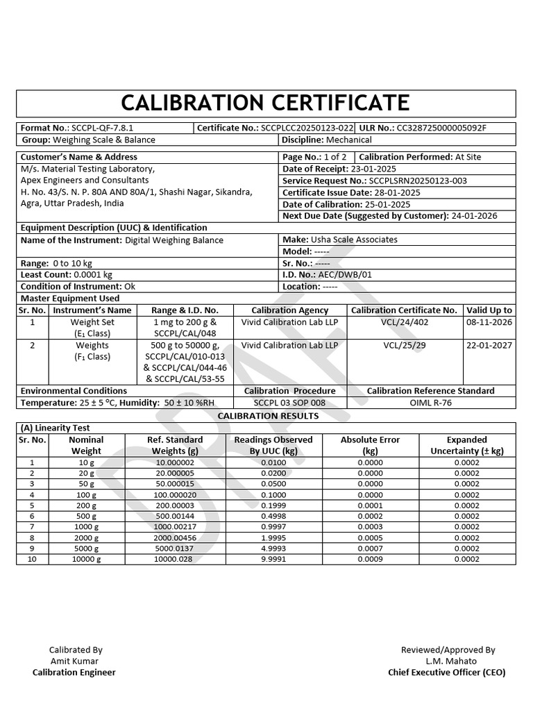 Draft..........Material Testing Laboratory, Apex Engineers and ...