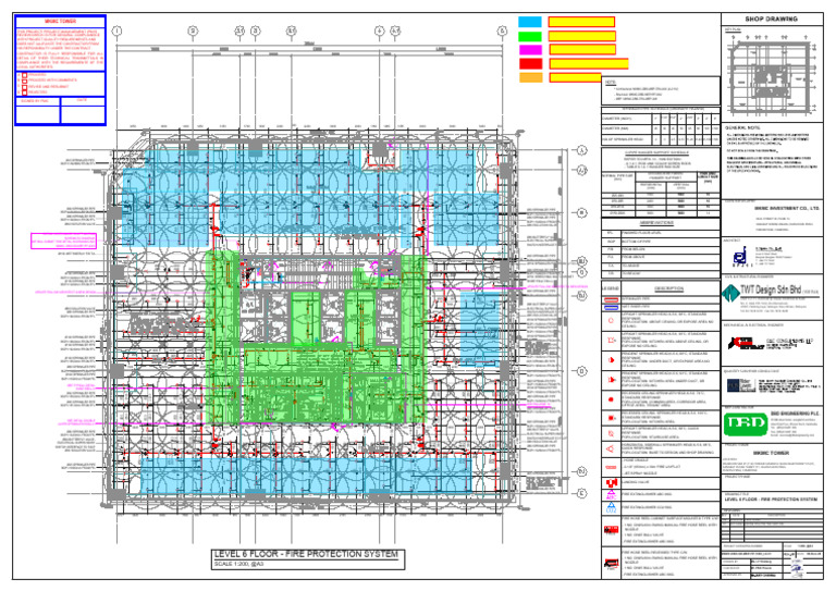 TWT Design SDN BHD: Level 6 Floor - Fire Protection System | PDF ...
