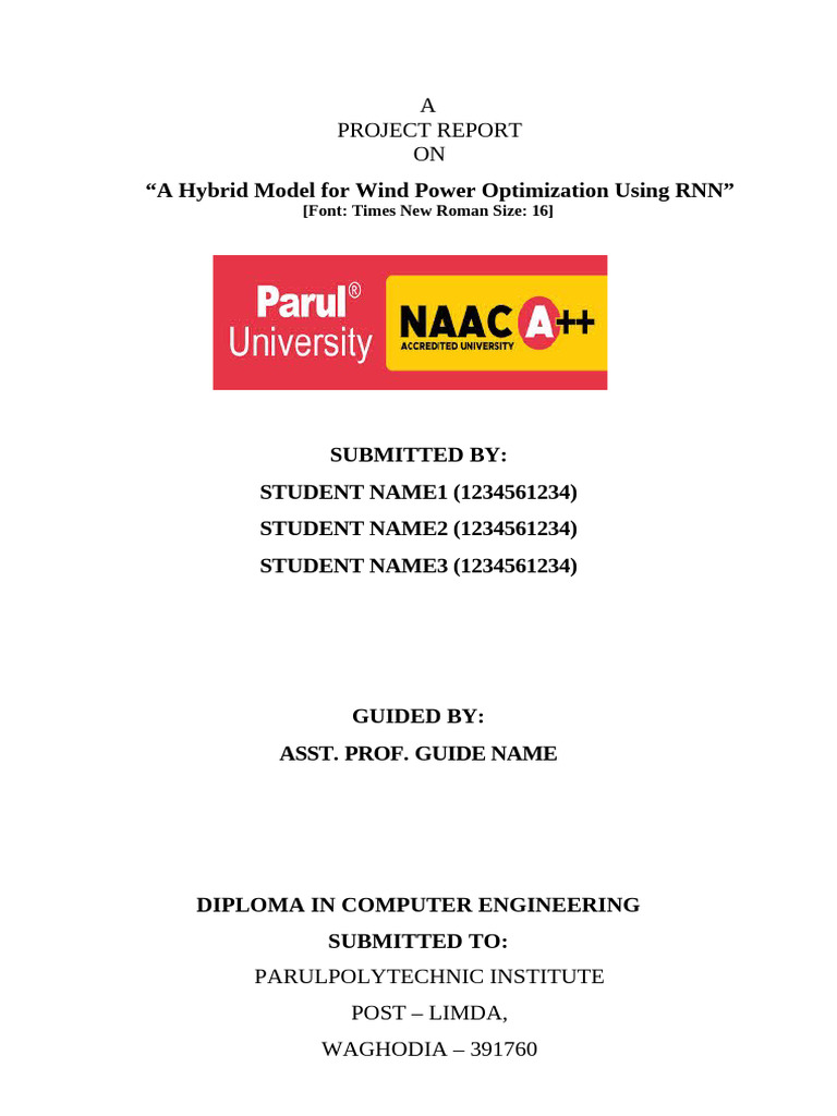 Minor Project Report Format | PDF | Forecasting | System