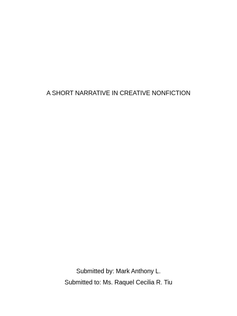 Quantitative Research Narrative Report Mark | PDF