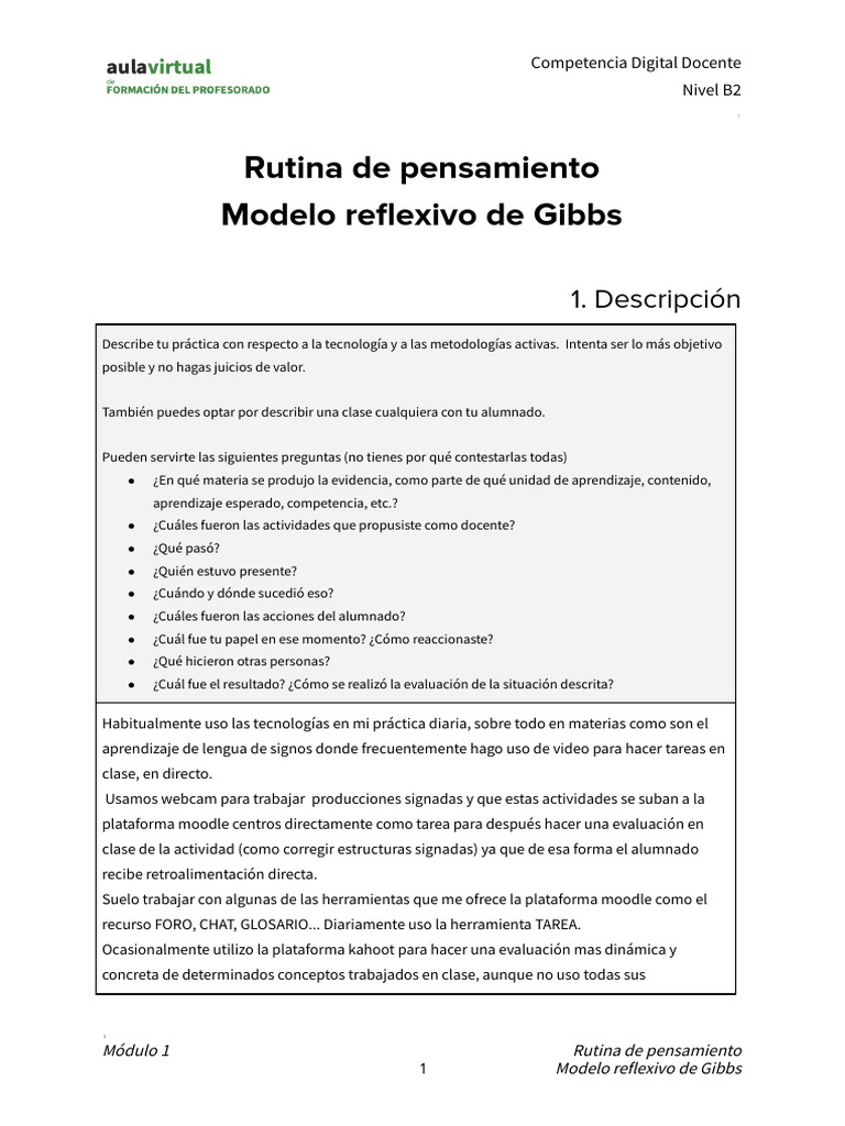 1.1. Rutina de pensamiento_ M Restoy | PDF | Pensamiento | Moodle