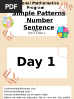 Grade 6 Patterns Worksheet | PDF