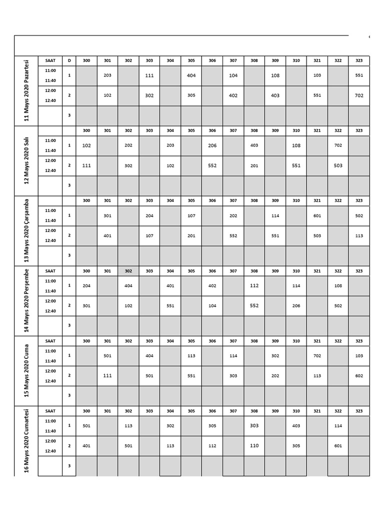 Sinif 11-16 May Online Ders Proson | PDF