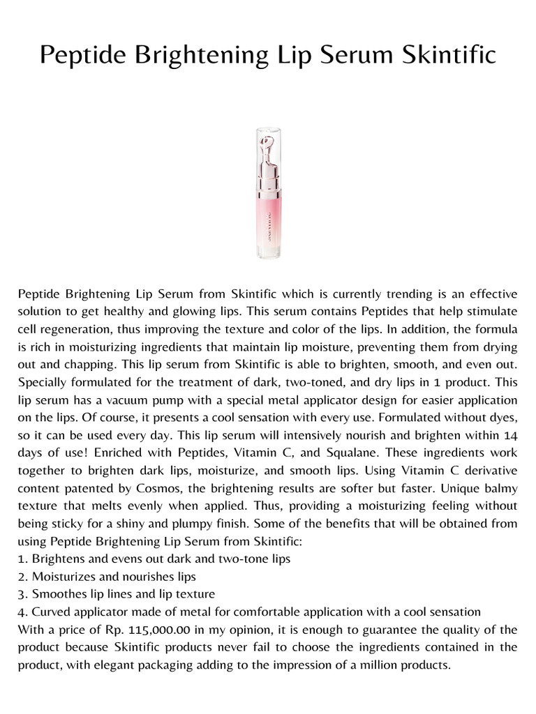 serum skintific | PDF