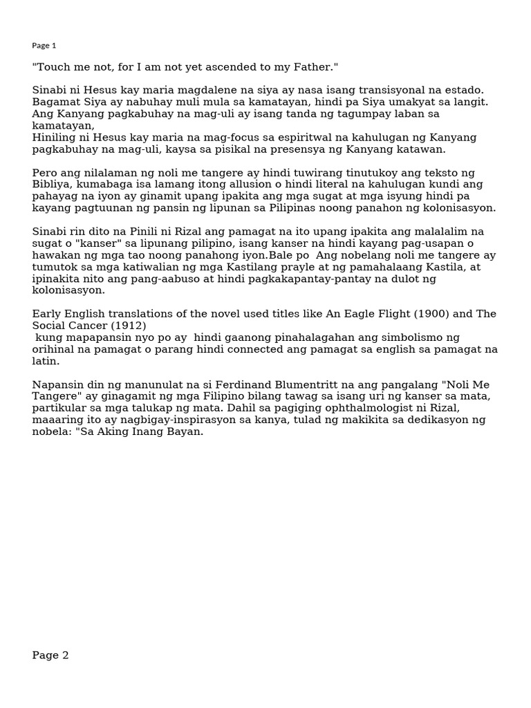 Reporting Sa Rizal | PDF