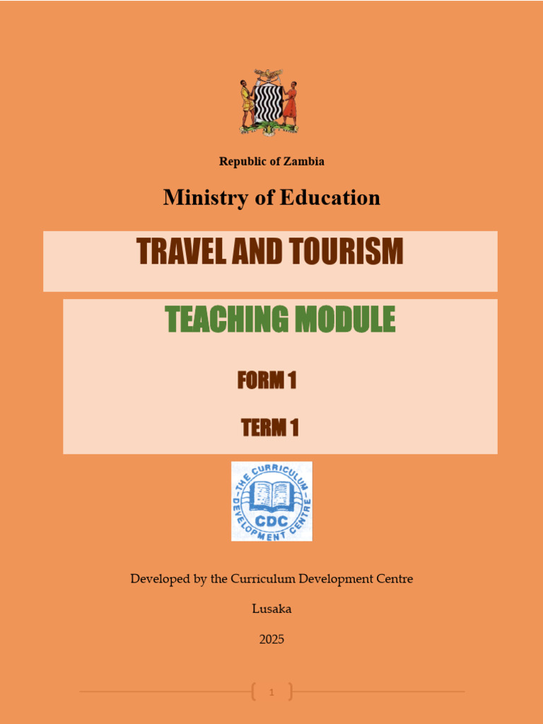 Zambian Travel and Tourism Teaching Module | PDF | Tourism | Zambia