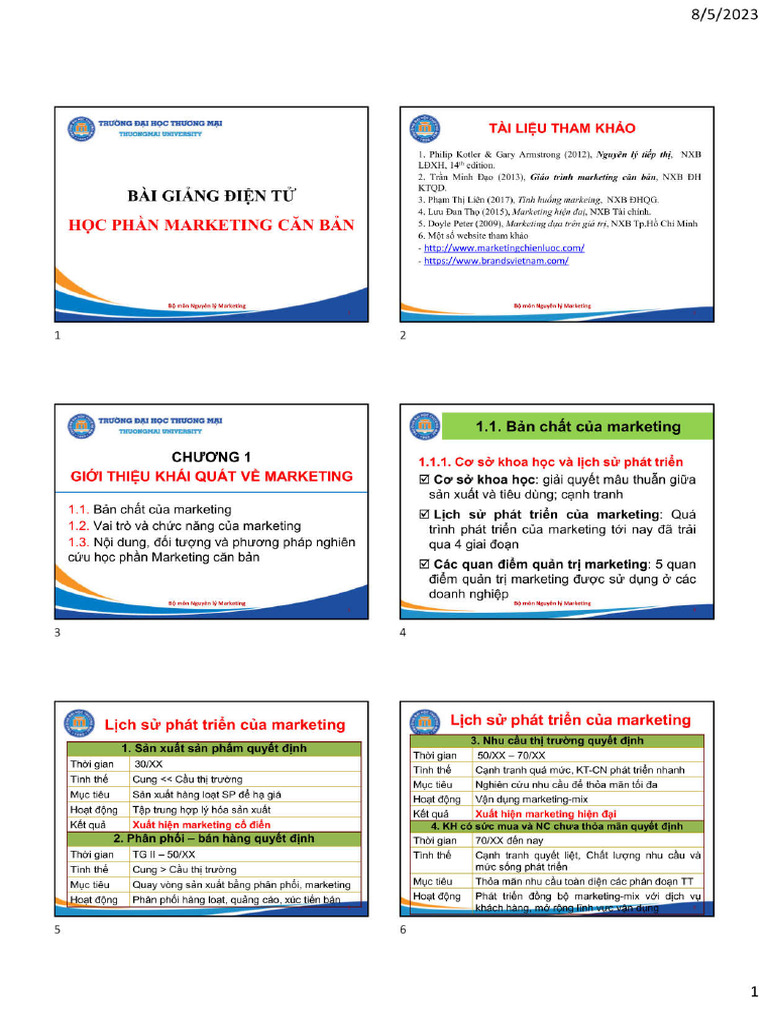 Slide Mktcb 2023-2024 | PDF