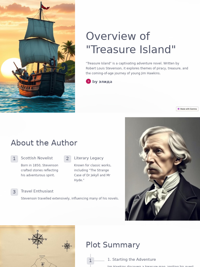 Overview of Treasure Island | PDF