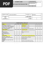 STARRT Card | PDF | Crane (Machine) | Personal Protective Equipment