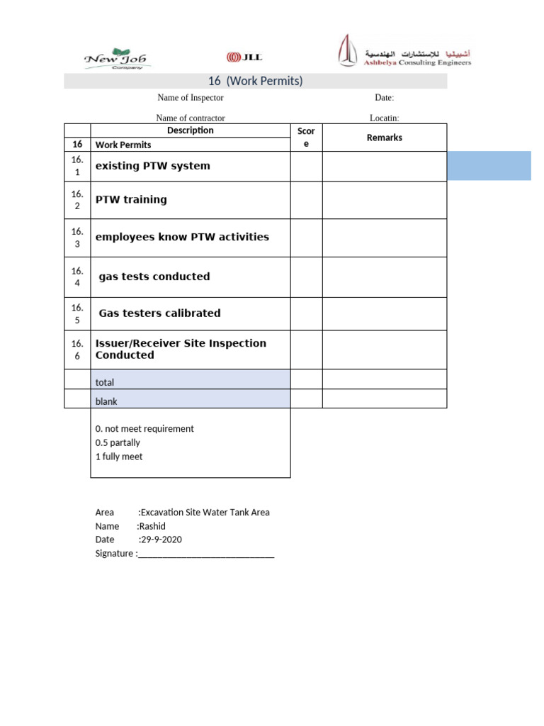 Permits Inspection | PDF
