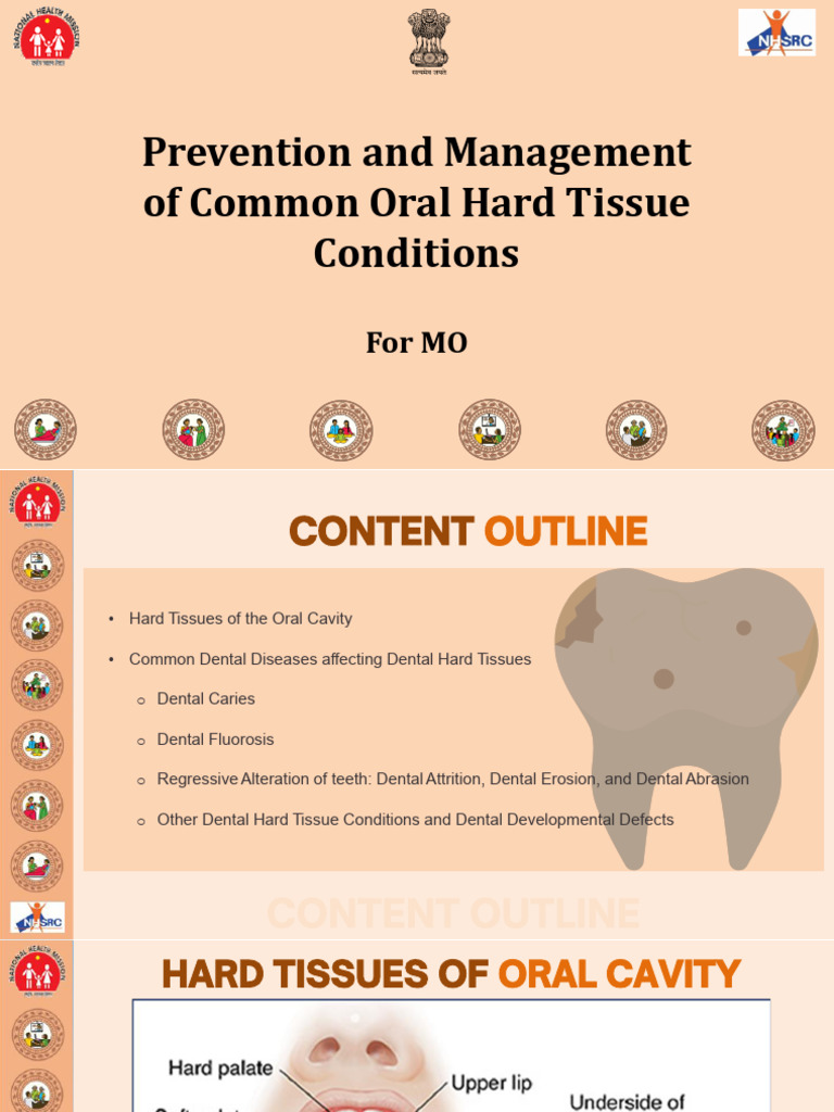 Oral Care For MO - Prevention and Management of Common Oral Hard Tissue ...