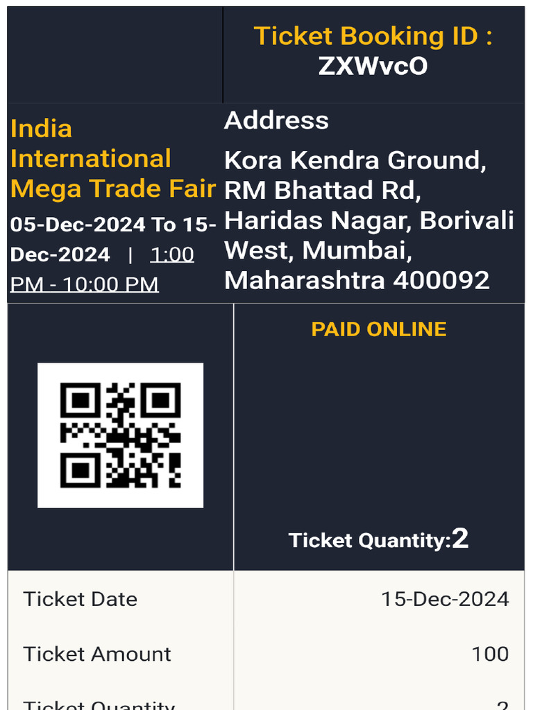 Ticket | PDF