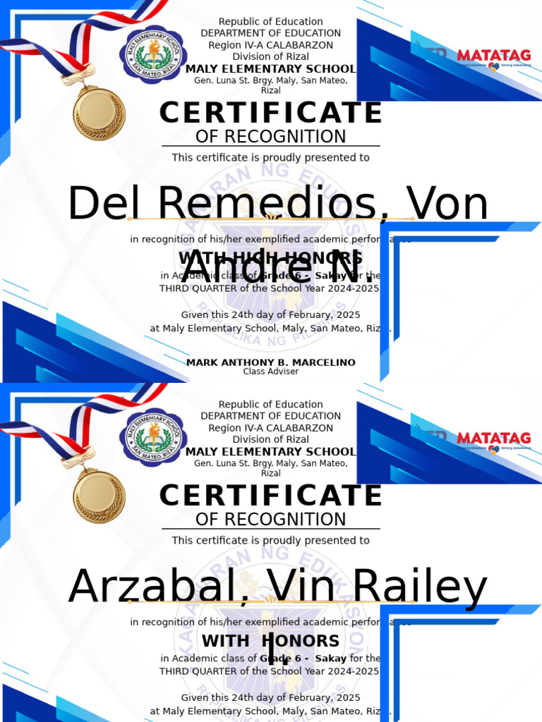 With Honors Achiever | PDF