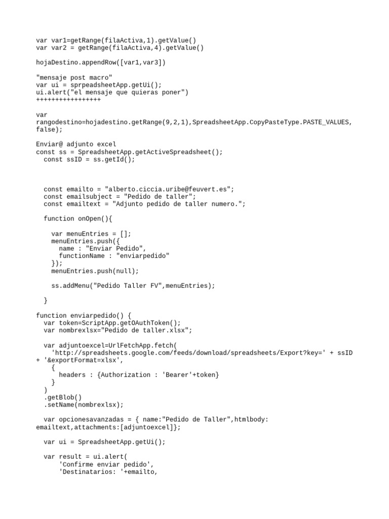 GOOGLE Apps Script | PDF GOOGLE Apps Script | PDF